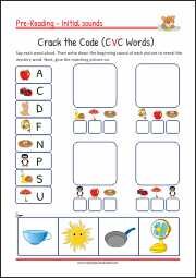 Prereading and Early Reading Skills Practice Worksheets - MyHomeSchoolMath