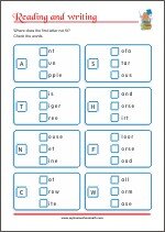 Prereading Skills Practice Worksheets - MyHomeSchoolMath